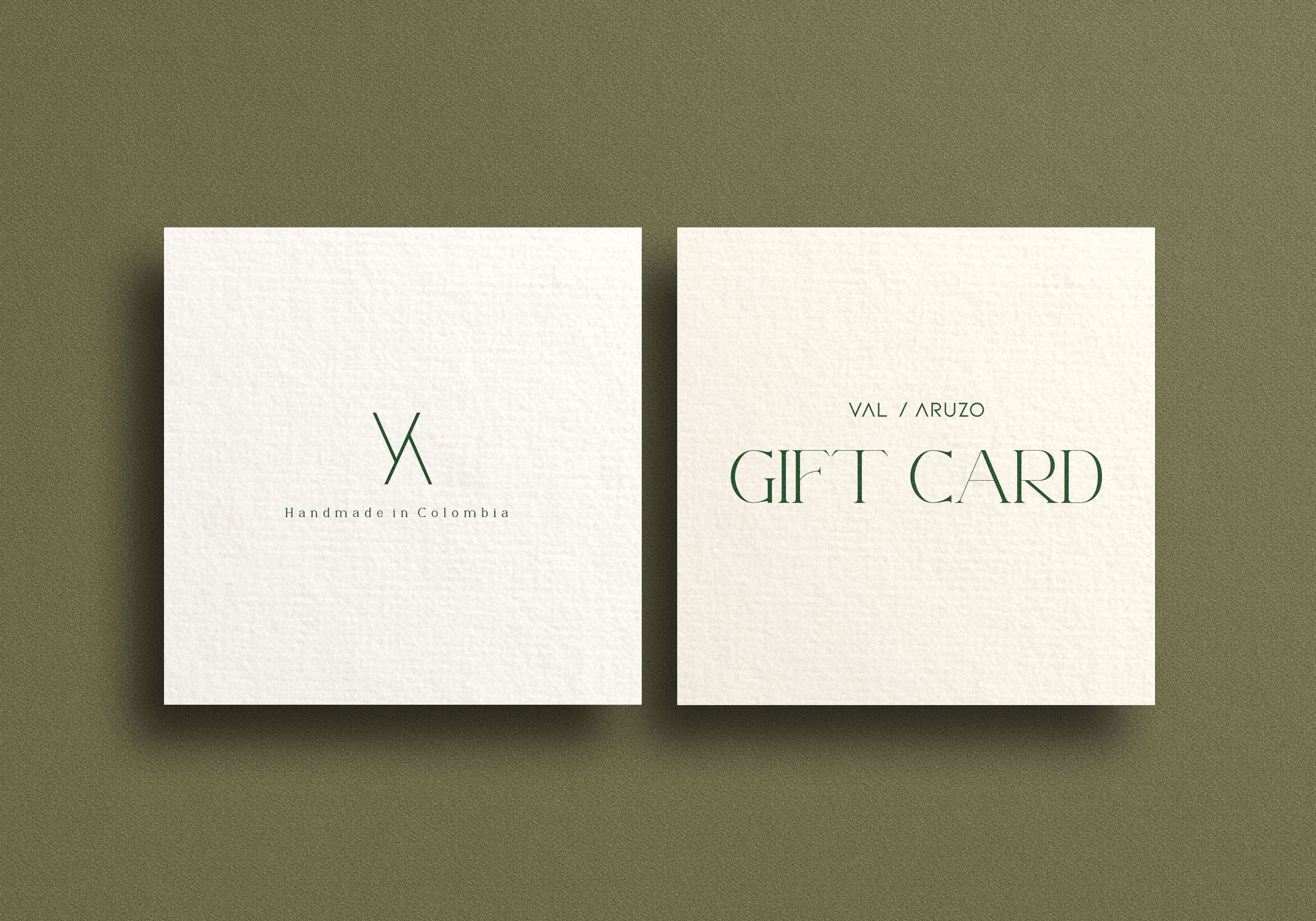 Gift Card – Val Aruzo